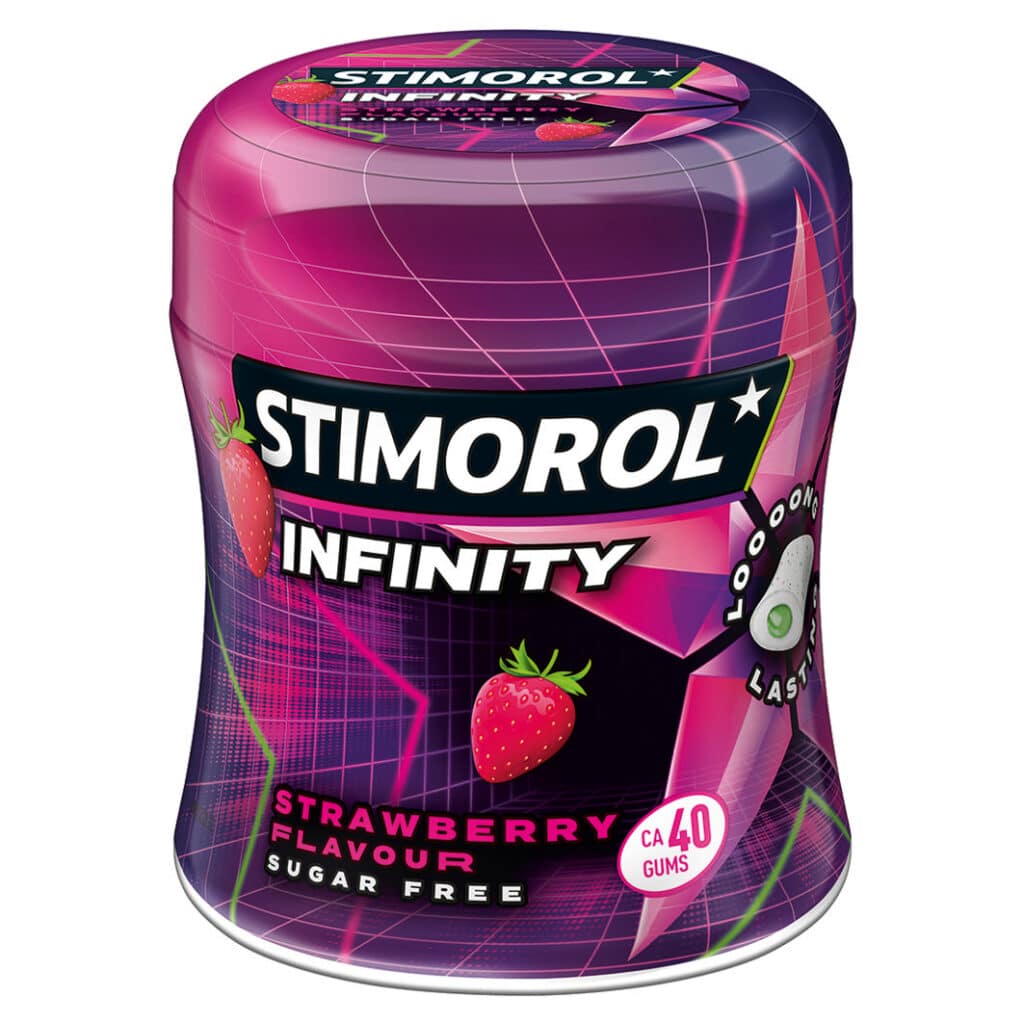 Stimorol Infinity Strawberry Lime 88g x 6 Dosen - Suessigkeiten-Kaufen ...