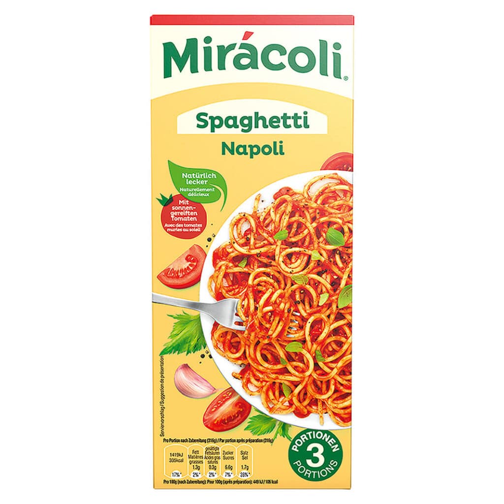 Miracoli Spaghetti Napoli - Suessigkeiten-Kaufen Onlineshop Schweiz