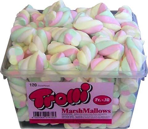 Trolli Marshmallows 5.4g x 120 - Suessigkeiten-Kaufen Onlineshop Schweiz