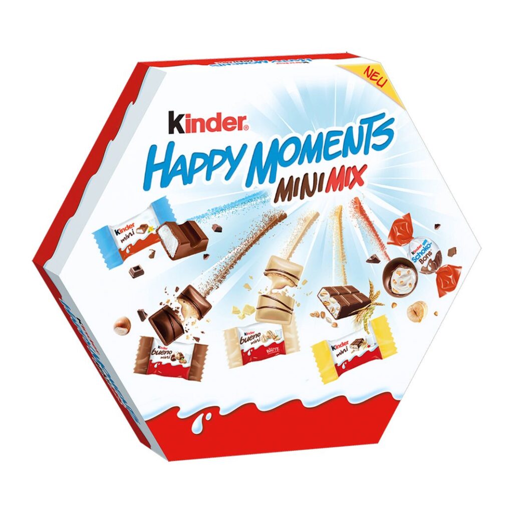 Kinder Happy Moments 162g x 12 Packungen - Suessigkeiten-Kaufen ...