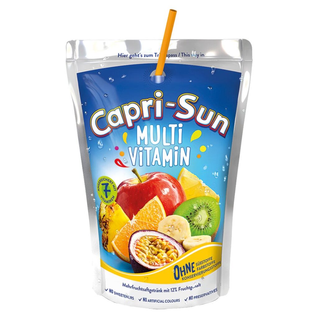Capri-Sun Multivitamin 200ml x 10 Beutel - Suessigkeiten-Kaufen ...