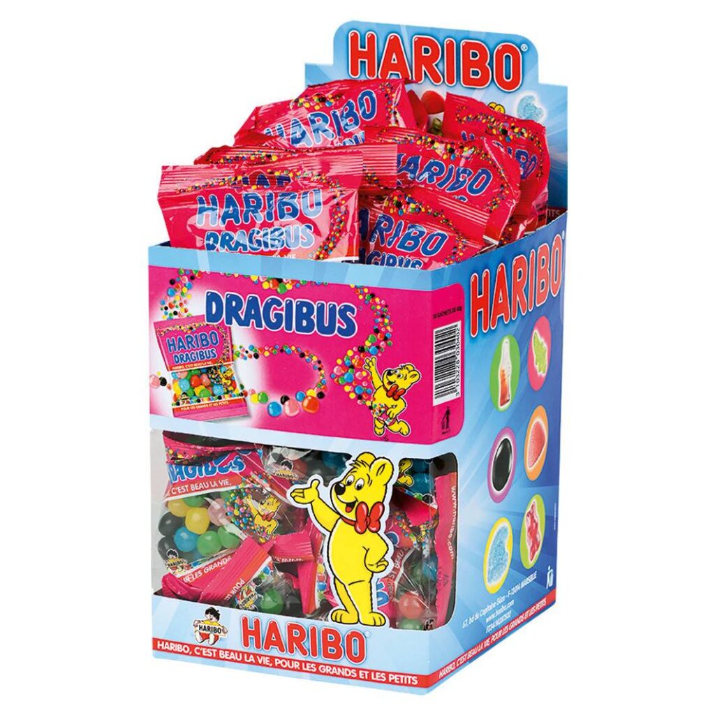 Haribo Dragibus Mini 40g 30 Mini Beutel - Suessigkeiten-Kaufen ...