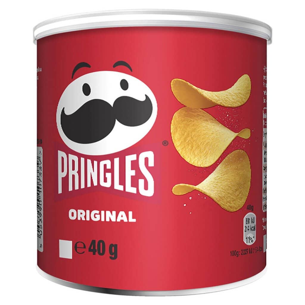 Pringles Original 12 kleine Dosen à 40g Chips - Suessigkeiten-Kaufen ...