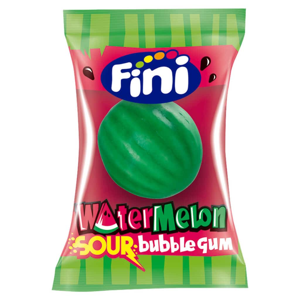 Fini Gum Watermelon sour 15g - Suessigkeiten-Kaufen Onlineshop Schweiz